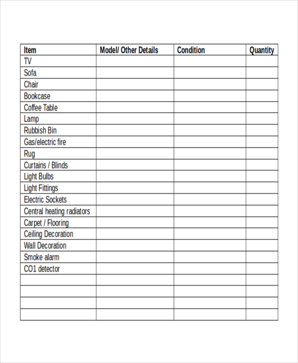17+ Inventory Templates - Free Sample, Example, Format