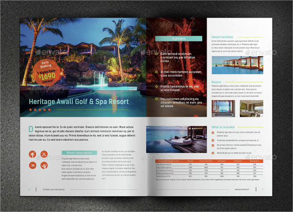 One Page Handout Template Flyer Template