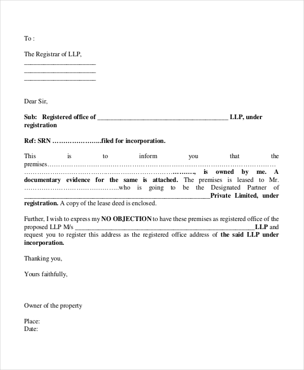 26+ No Objection Certificate Templates - PDF, DOC