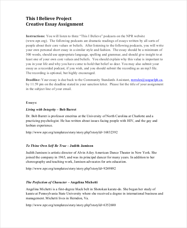 8+ Project Assignment Templates - Free Sample, Example, Format