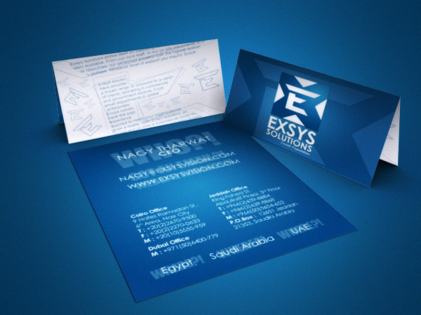 22+ Folded Business Cards - PSD, AI, Vector EPS