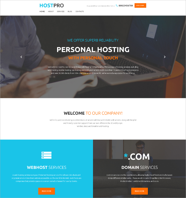 41+ Bootstrap WordPress Themes & Templates