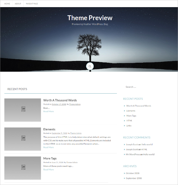 41+ Bootstrap WordPress Themes & Templates