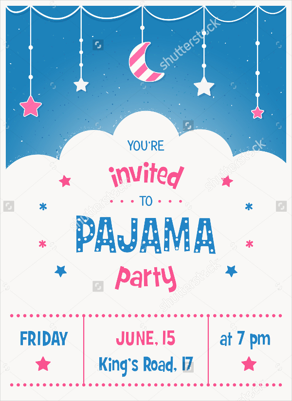 19 Kids Party Invitation Designs Templates PSD AI Word EPS