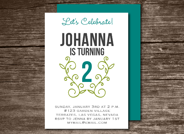 18 Folded Invitation Templates