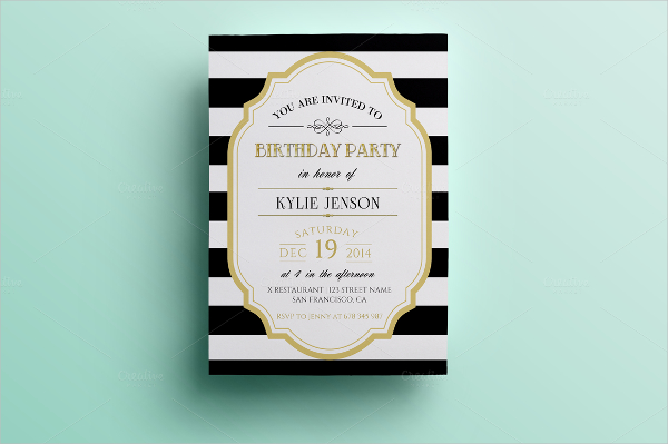 18 Folded Invitation Templates