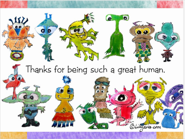 11 Funny Thank You Cards Free EPS PSD Format Download