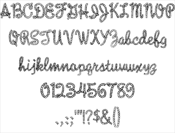 9+ Rope Font - Free TTF, OTF Format Download