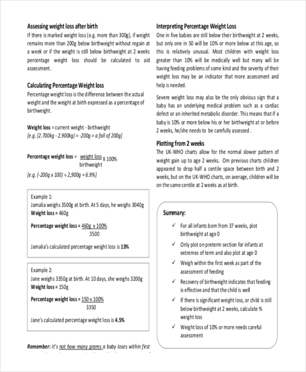 FREE 7+ Baby Girl Growth Chart Templates in PDF