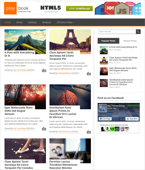 43+ Free WordPress Themes & Templates | Free & Premium Templates