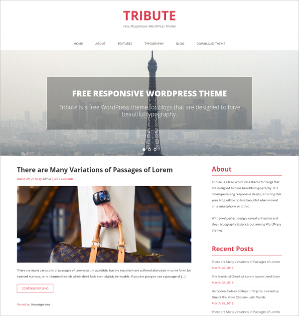43+ Free WordPress Themes & Templates
