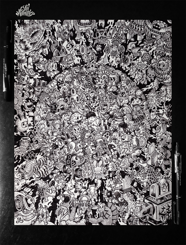 37+ Imaginative Doodle Art Designs