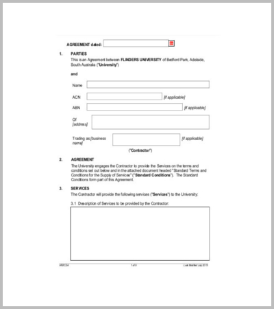 70+ Agreement Templates - Word, PDF, Pages