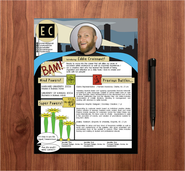 19+ Comic Book Templates - PSD, Vector EPS