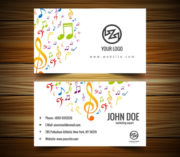 26+ Music Business Card Templates - PSD, AI, Word