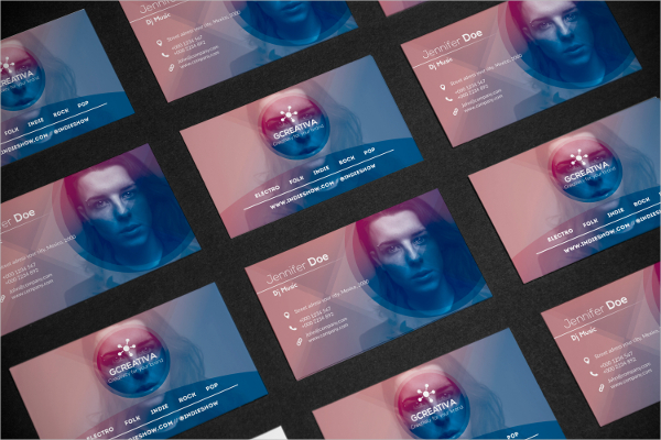 26+ Music Business Card Templates - PSD, AI, Word