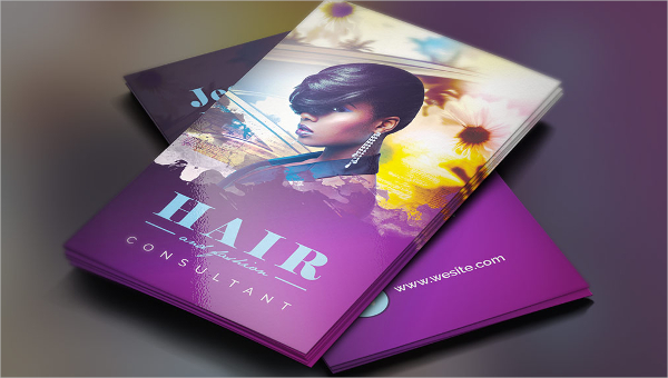 31 Salon Business Card Templates PSD Word AI