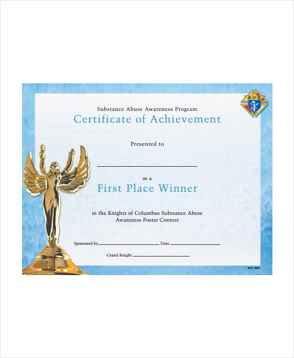 24+ Winner Certificate Templates in Illustrator | InDesign | MS Word ...