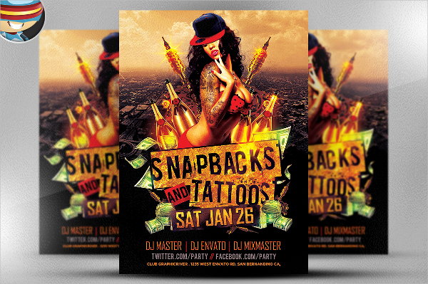 12+ Tattoo Flyers - Free PSD, AI, Vector, EPS Format Download