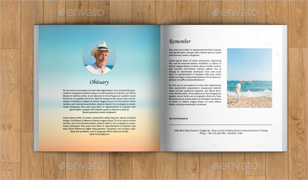 19 Funeral Booklet Templates PSD AI Vector EPS