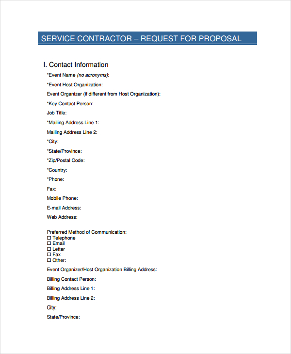 18+ Service Proposal Templates - Word, PDF, Apple Pages, Google Docs