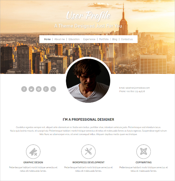 25+ Scrolling Website Themes & Templates