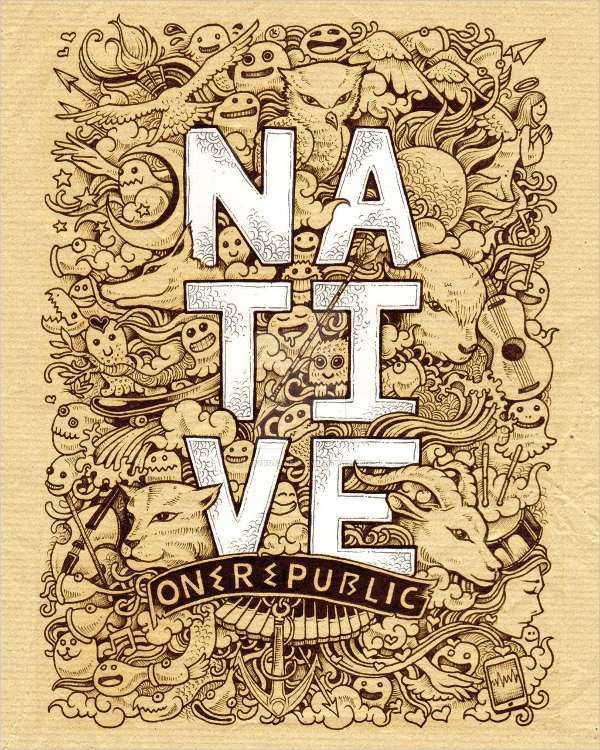 21+ Imaginative Doodle Art Designs