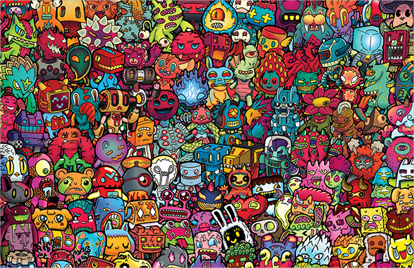 21+ Imaginative Doodle Art Designs