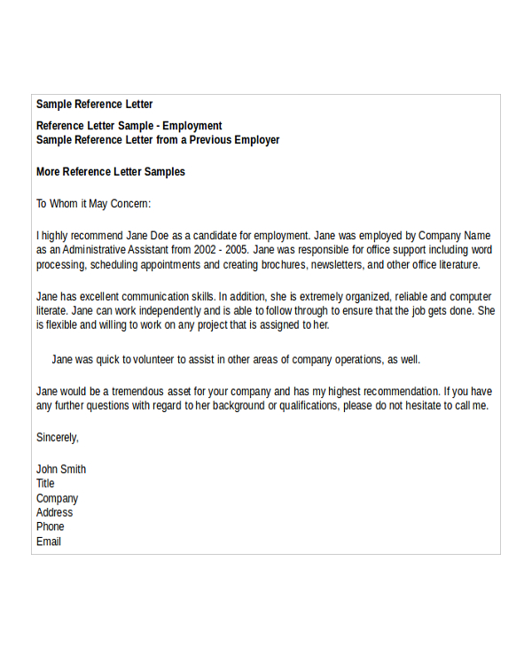 22 PDF EXAMPLE REFERENCE RE EMAIL FREE PRINTABLE DOWNLOAD DOCX ZIP ExampleRe