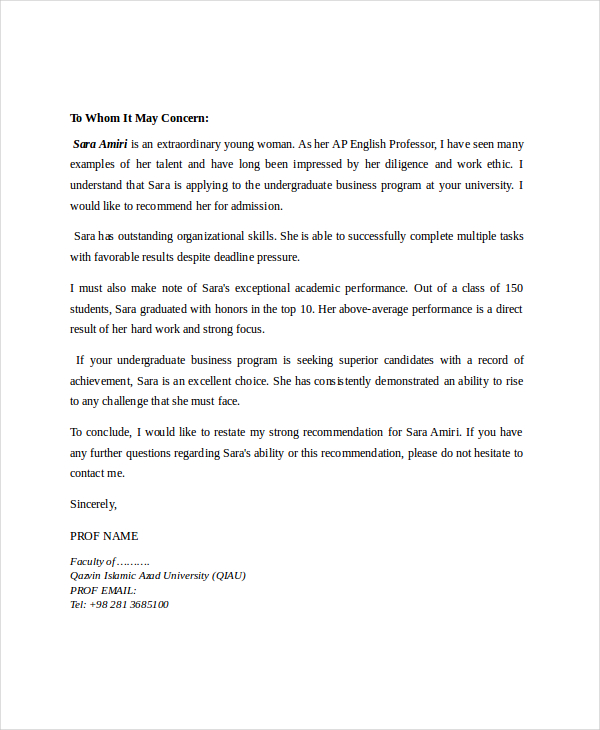 8+ Reference letter for teacher Templates - Free Sample, Example, Format