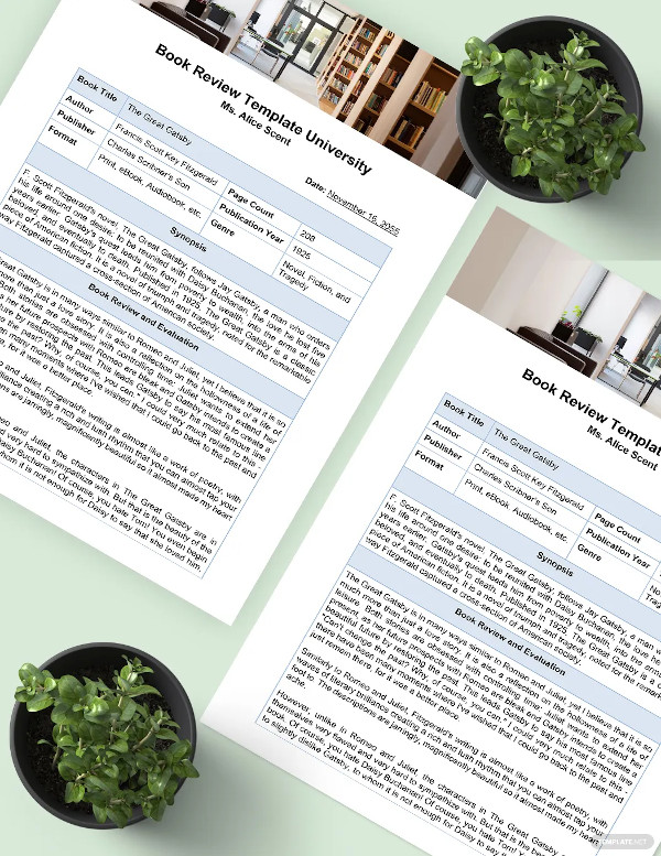 Book Review - Free PDF, Word Documents Download