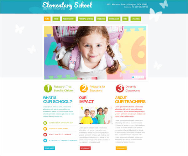20+ Kids Website Themes & Templates