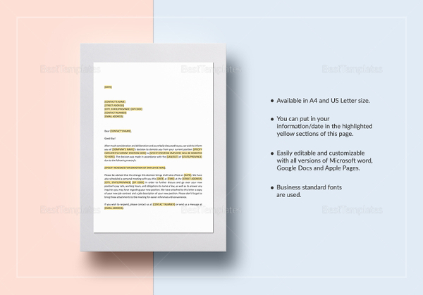 Professional Letter Format - 22+ Free Word, PDF Documents Download ...