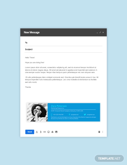 94+ Responsive Email Signatures - PSD, HTML