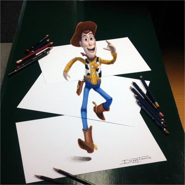 17+ Funny Pencil Drawings