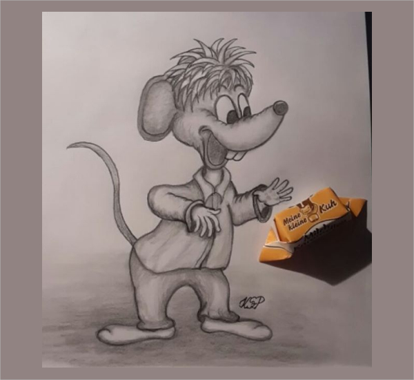 17+ Funny Pencil Drawings