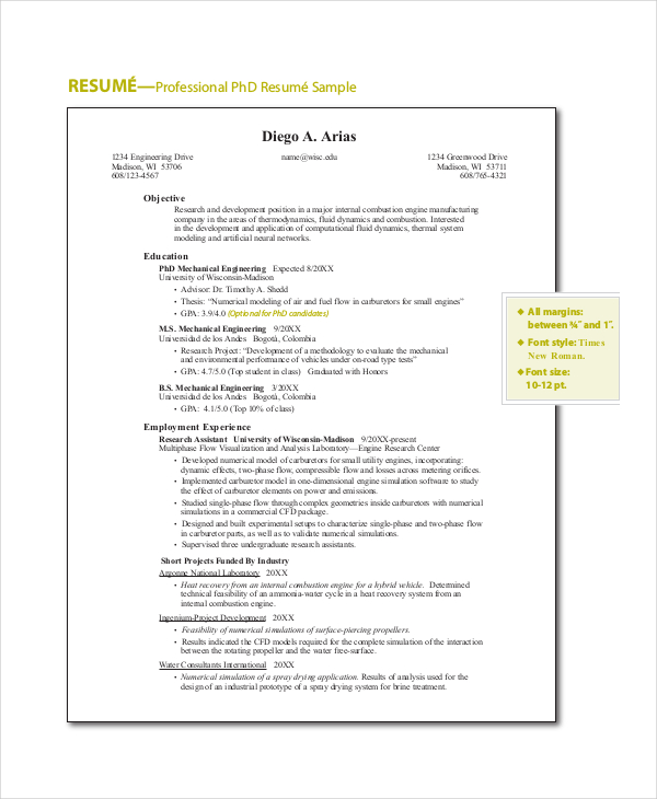 24+ Sample Resume Objectives - PDF, DOC