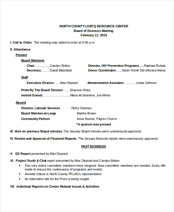 Meeting Minutes Template 13 Free Word PDF PSD Documents Download