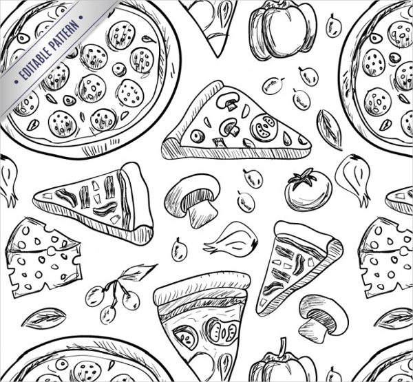 20+ Pizza Patterns - Free PSD, AI, EPS Format Download