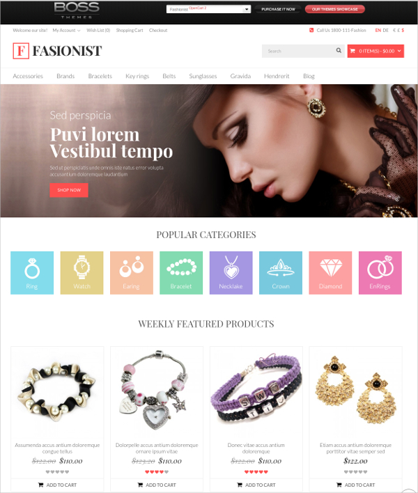23+ Jewelry Website Themes & Templates