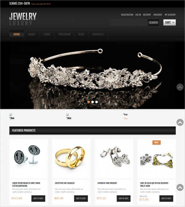 23+ Jewelry Website Themes & Templates