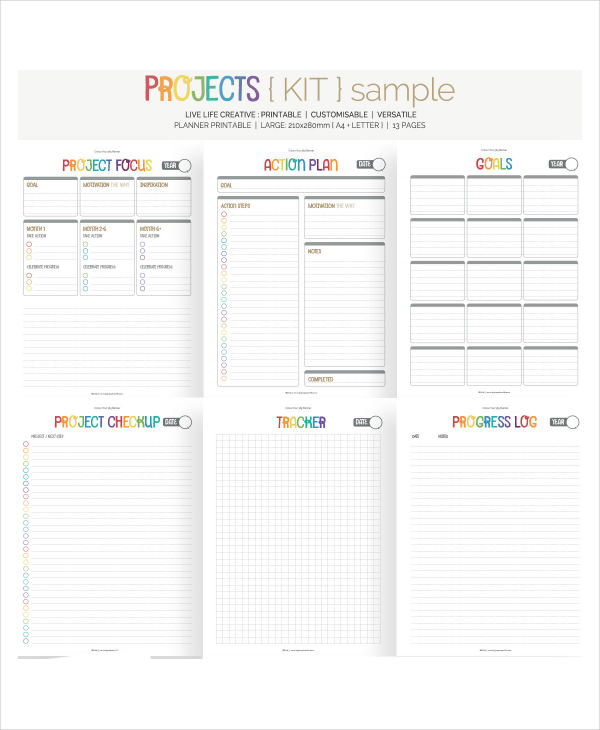 Project Plan Template 12 Free Word PSD PDF Documents Download