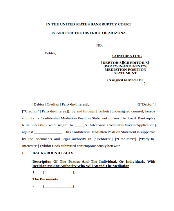 FREE 11+ Legal Statement Templates in Google Docs | MS Word | Pages | PDF