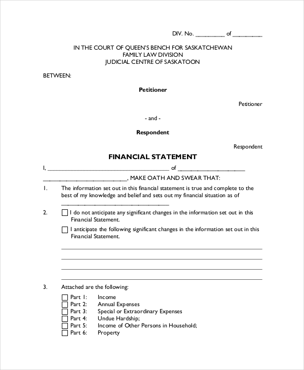 FREE 11+ Legal Statement Templates in Google Docs | MS Word | Pages | PDF