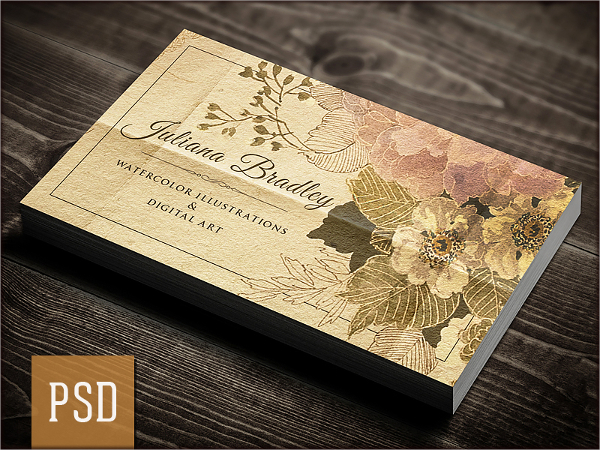40 Artist Business Cards In Word PSD AI Vector EPS Format Download 