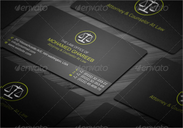 22+ Lawyer Business Card Templates - Publisher, Illustrator, Photoshop
