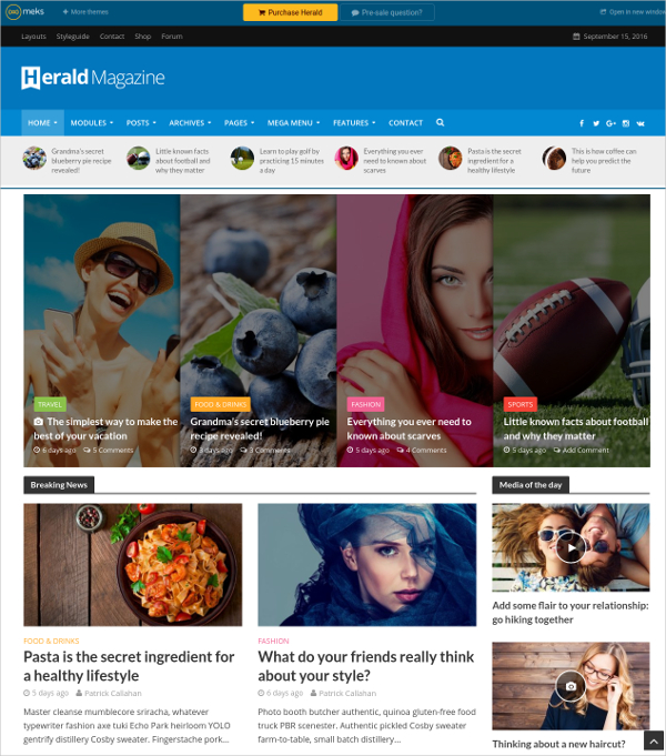 20+ Video Blog Themes & Templates