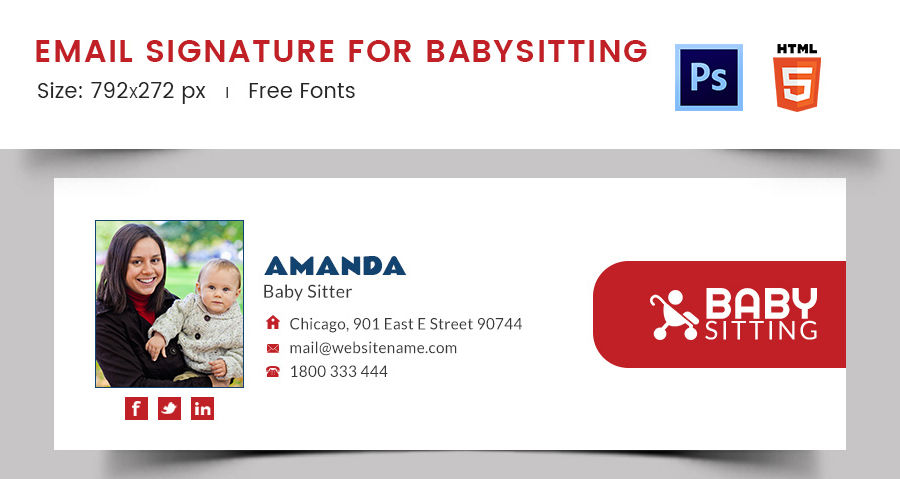 96+ Responsive Email Signatures | Free & Premium Templates