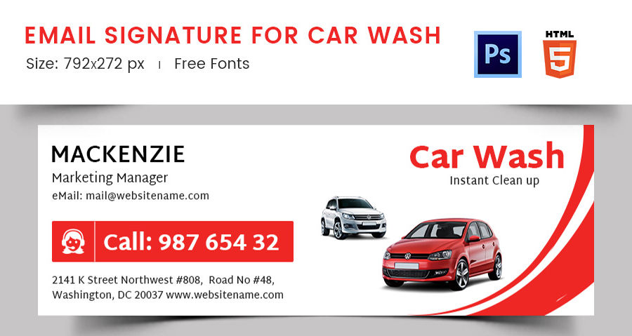 96+ Responsive Email Signatures | Free & Premium Templates