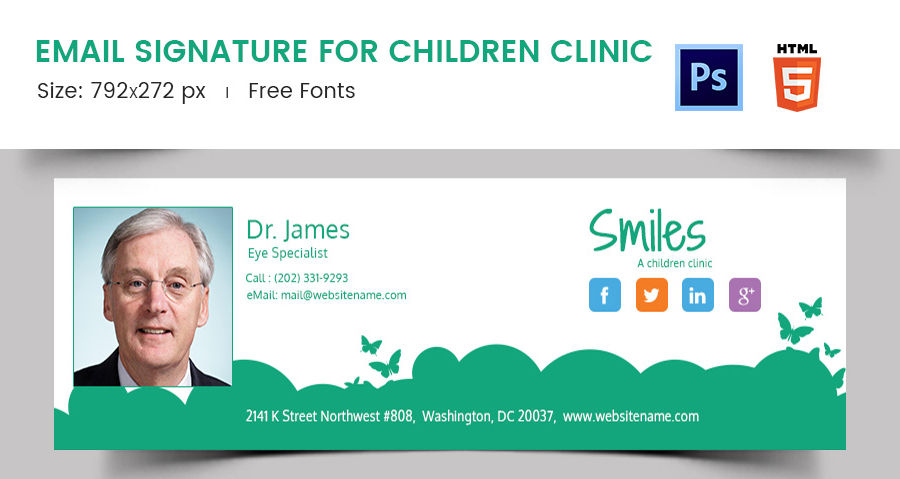 96+ Responsive Email Signatures | Free & Premium Templates